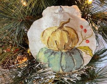 Fall Decoupage Scallop Shell - Etsy