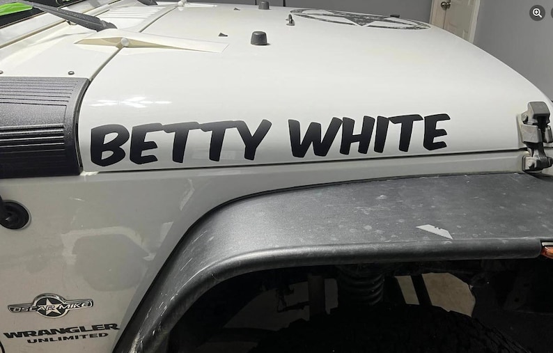 Your Jeep Name Custom Vinyl Graphic - Etsy