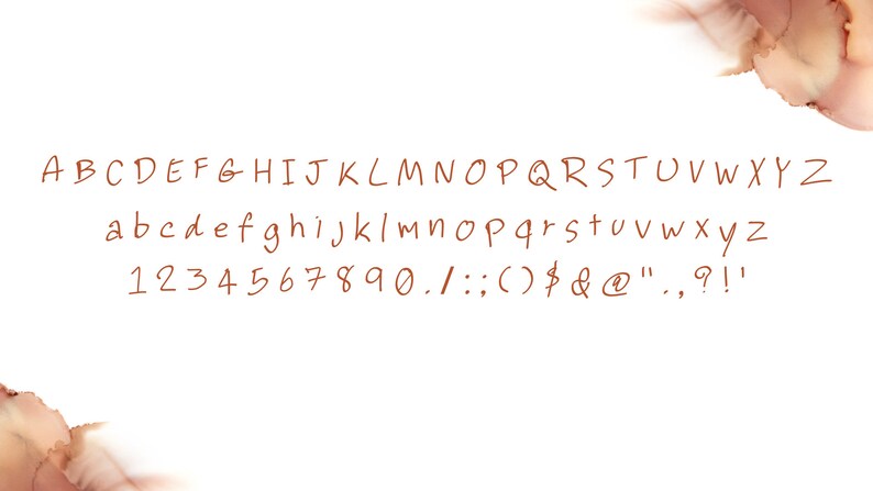 Atticus Font, Handwriting Font, Goodnotes Font, Digital Note, Cute Font ...