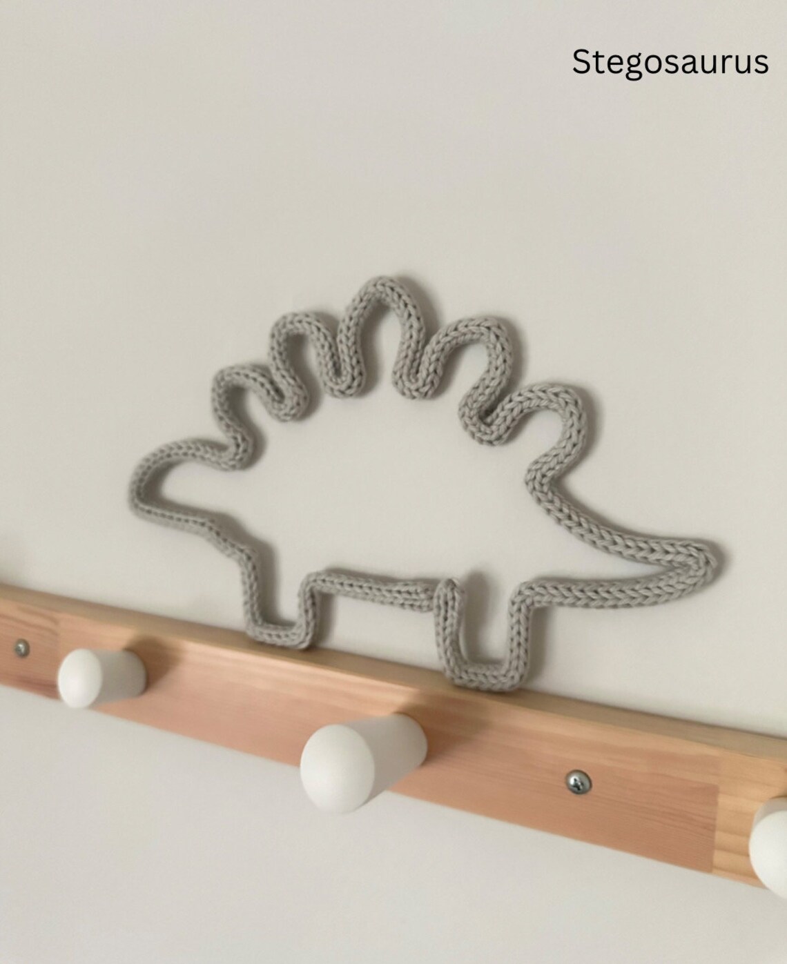 Dinosaurs Knitted Wire Decor| Nursery Decor | Hanging Decor | Wall Art ...
