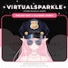 Vtuber Police Hat & Glasses Asset: Streaming Props (PNG Digital ...