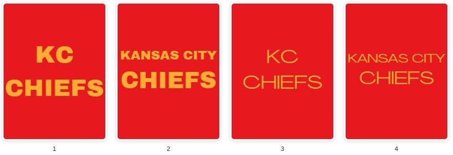 Kansas City Chiefs Printable Wall Art, 8 Designs - Etsy