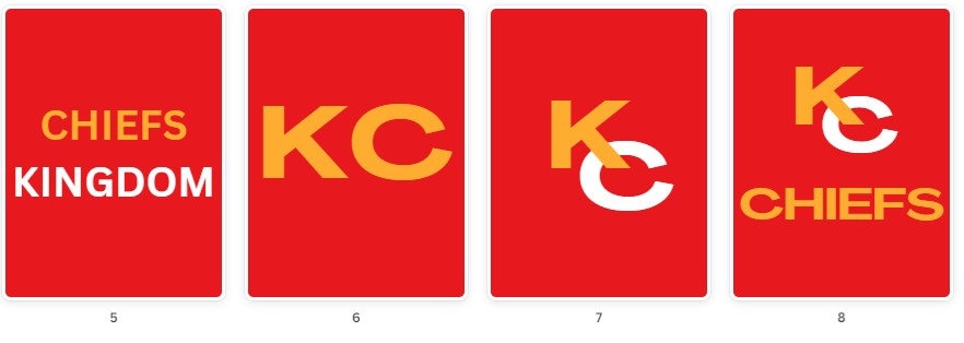 Kansas City Chiefs Printable Wall Art, 8 Designs - Etsy