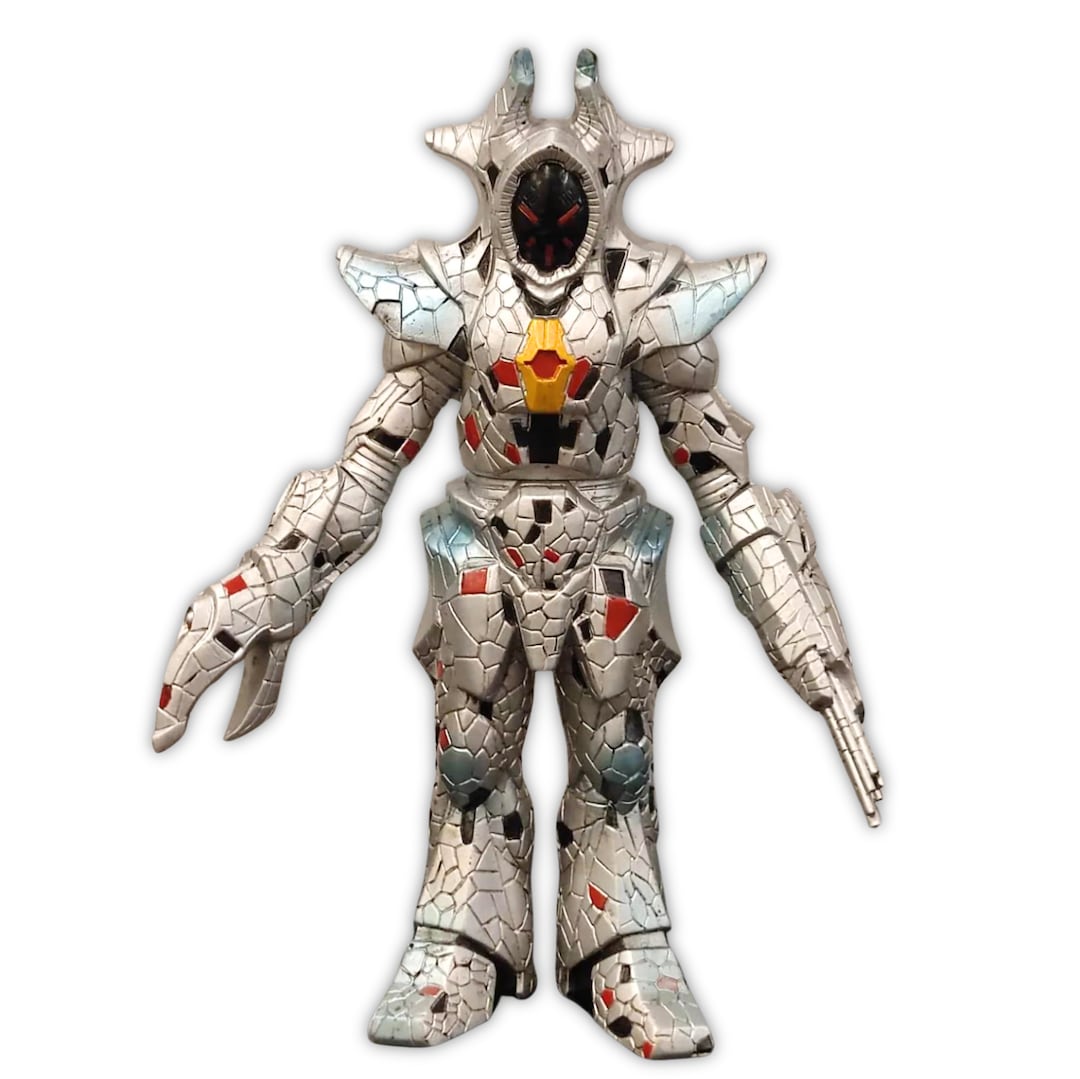 Figura Bandai 1998 Deathfacer Ultraman Tiga Dyna Series Vinilo Suave ...
