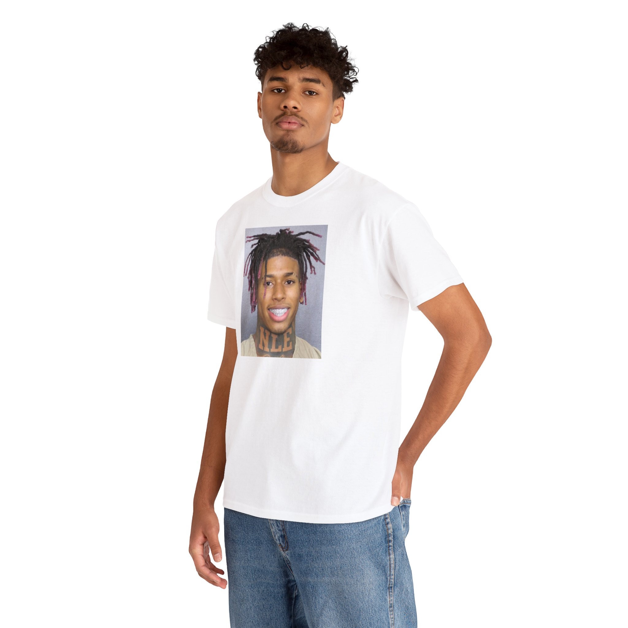 NLE Choppa Mugshot T-shirt - Etsy