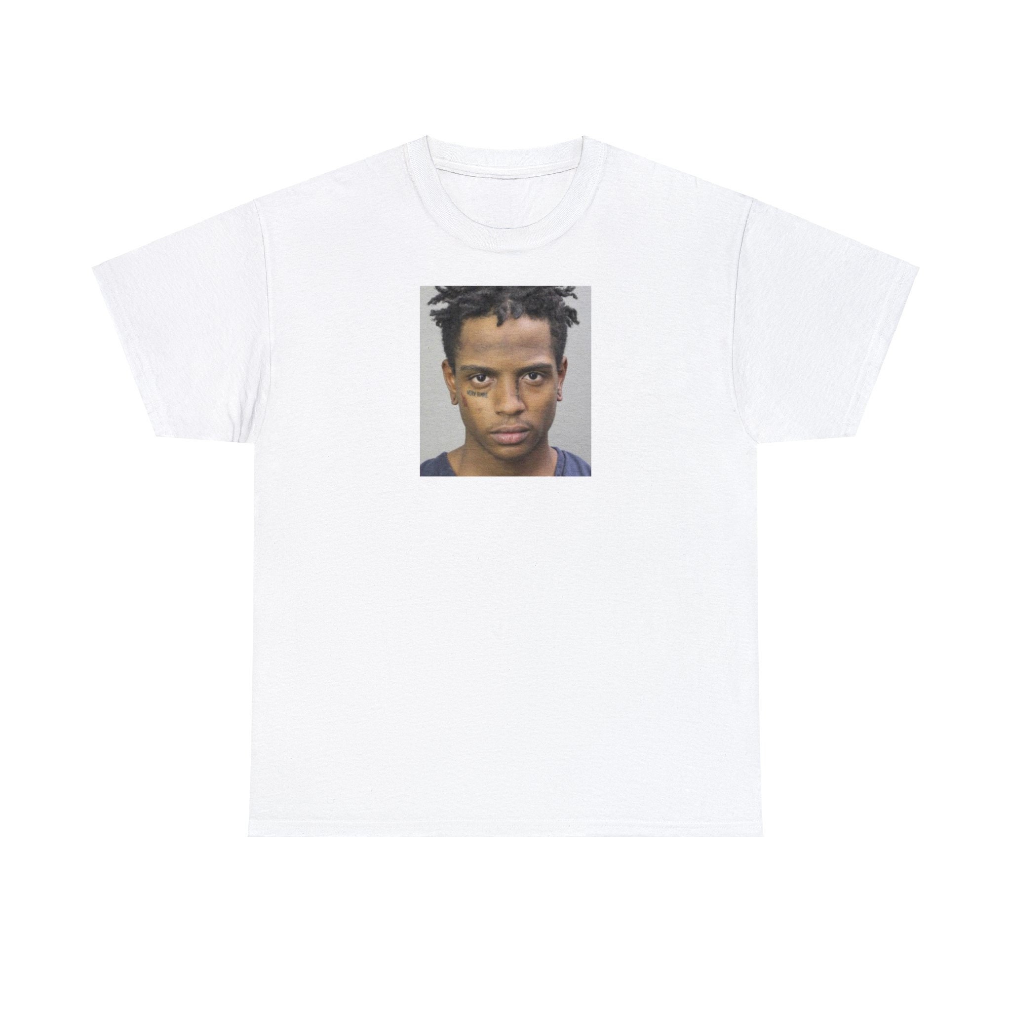 Ski Mask the Slump God Mugshot T-shirt - Etsy