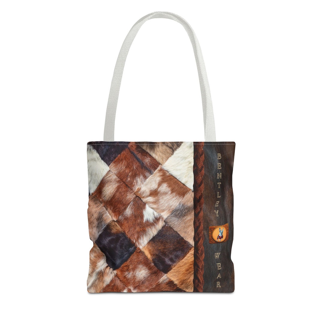 Pony Skins Faux Leather Tote Bag, Equestrian Horse Lovers Shoulder Bag ...