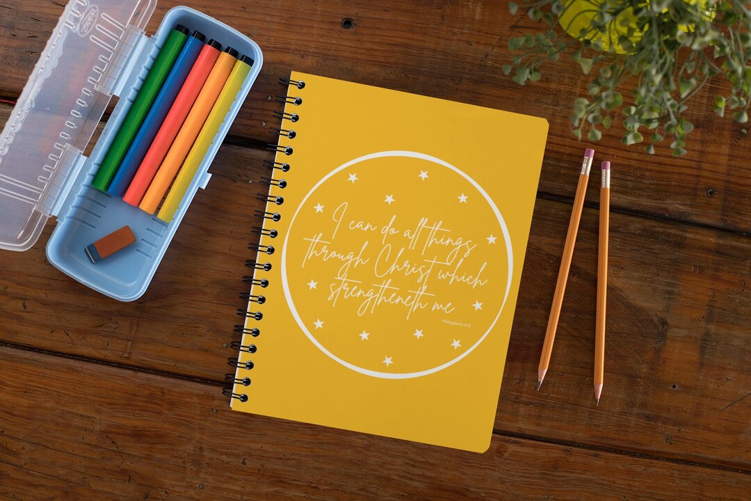 Bible Study Notepad Bible Study Worksheet Scripture Notebook Christian ...