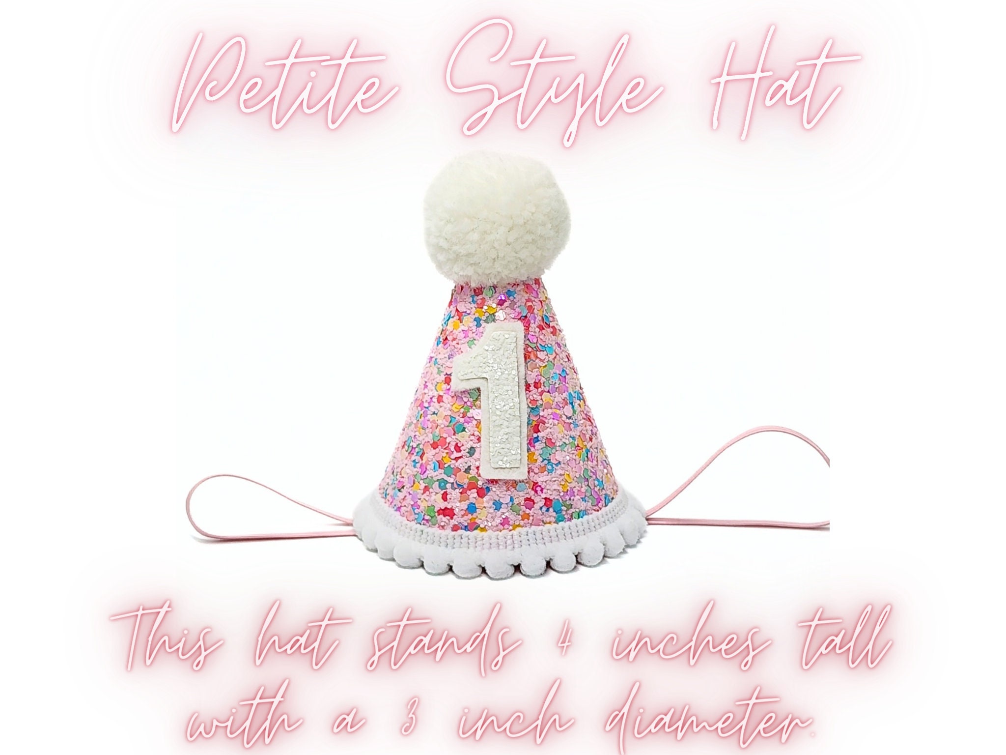 Confetti Hat/ Sugar Sprinkles Hat/ Sugar Confetti Hat/ Sweet One ...