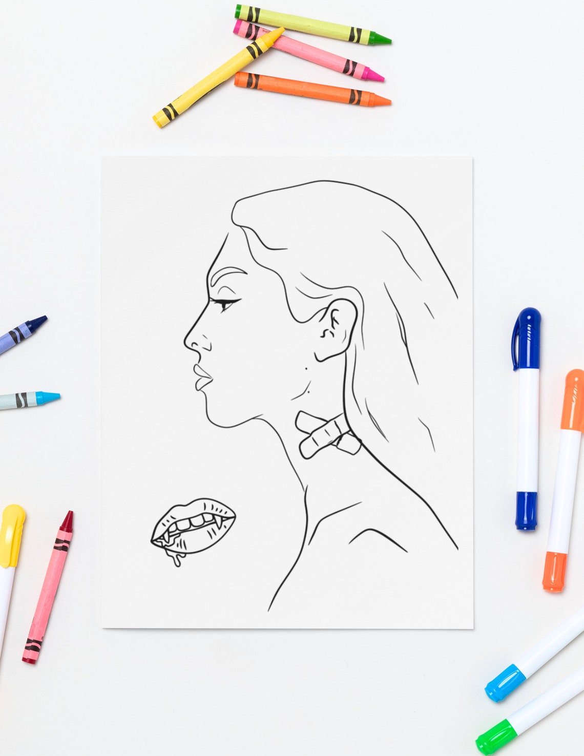 Olivia Rodrigo Coloring Pages Instant Digital Download Celebrity ...