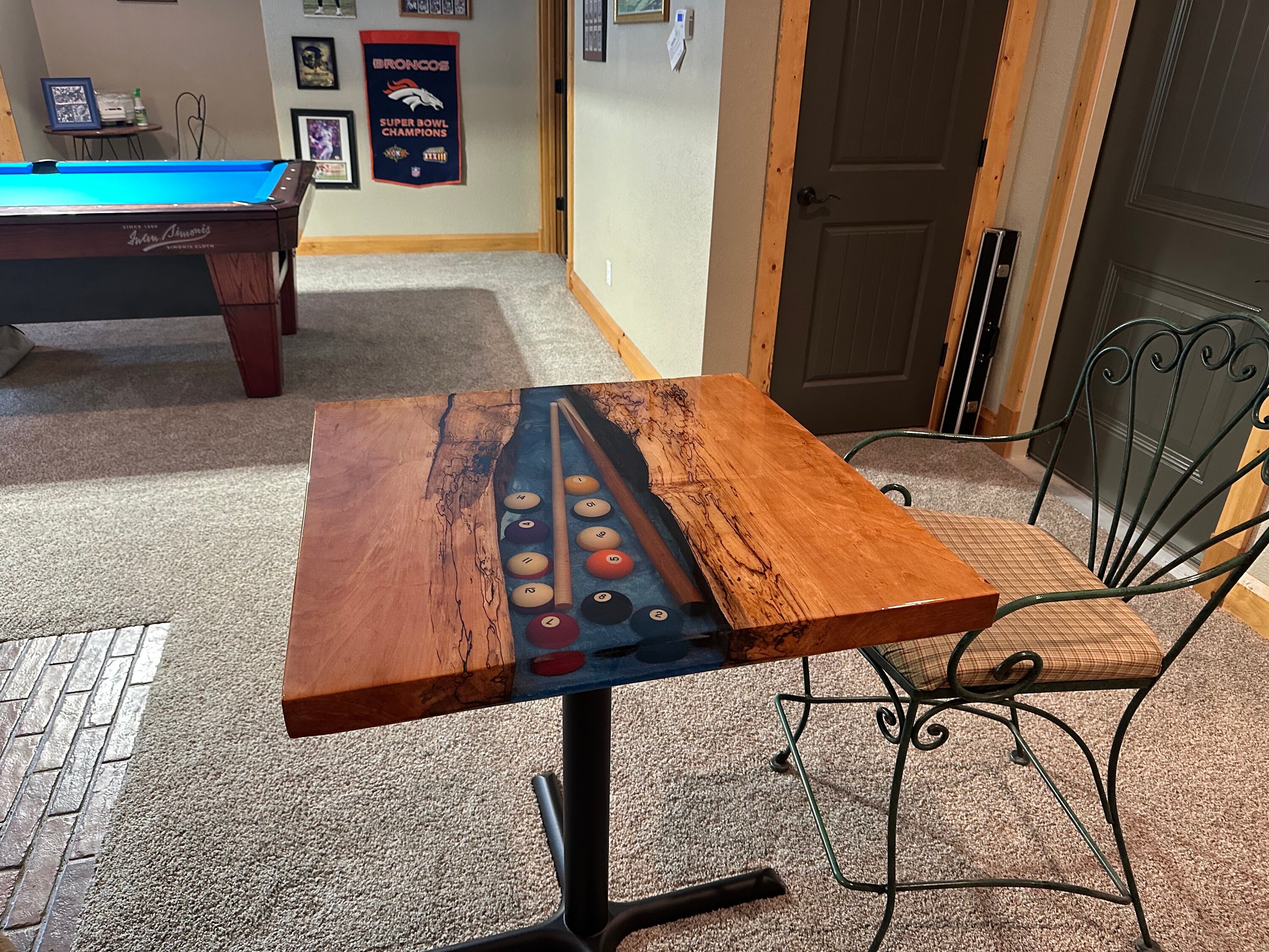 Spalted Maple Epoxy River Table - Etsy