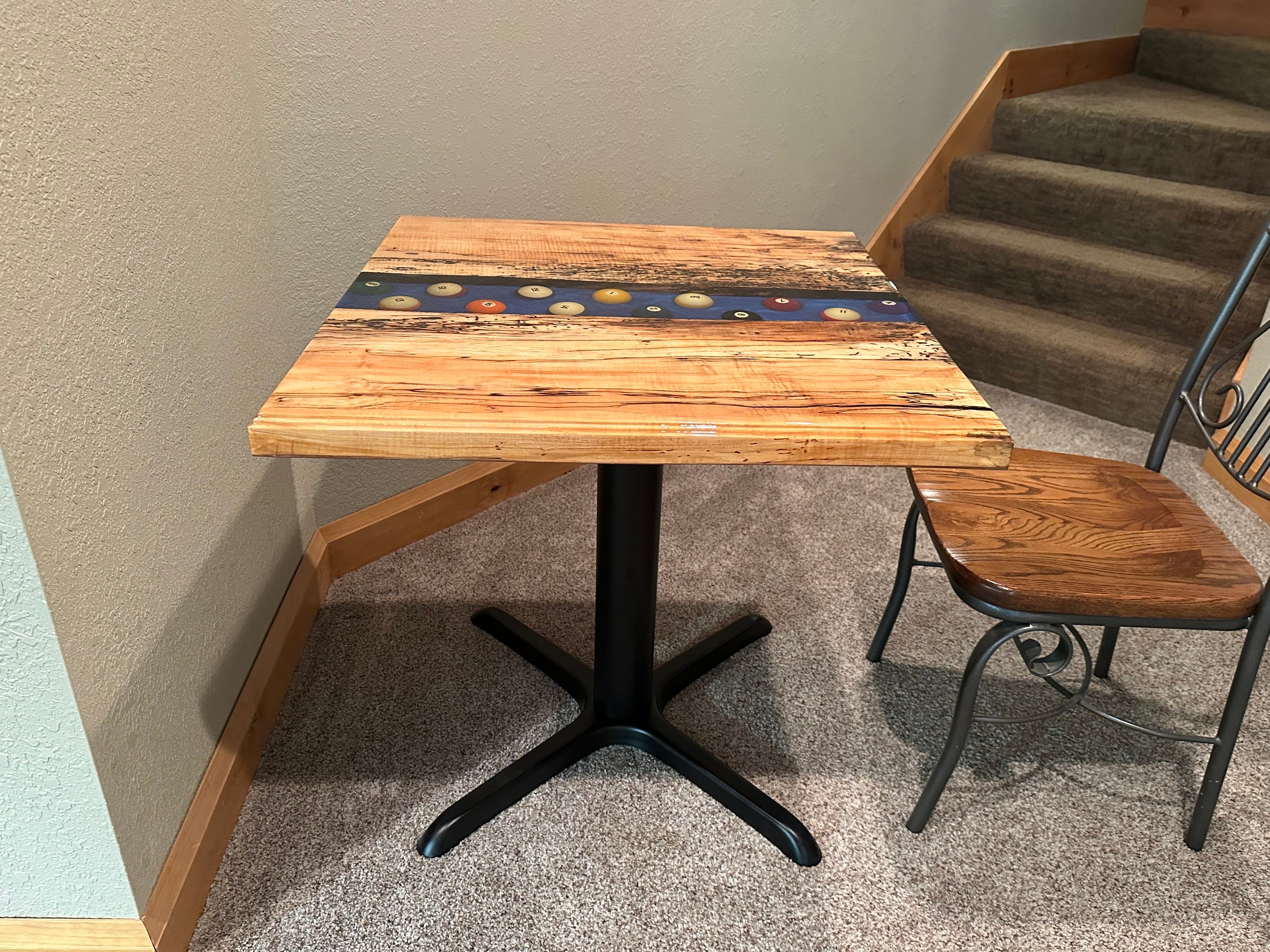 Spalted Maple Epoxy River Table - Etsy