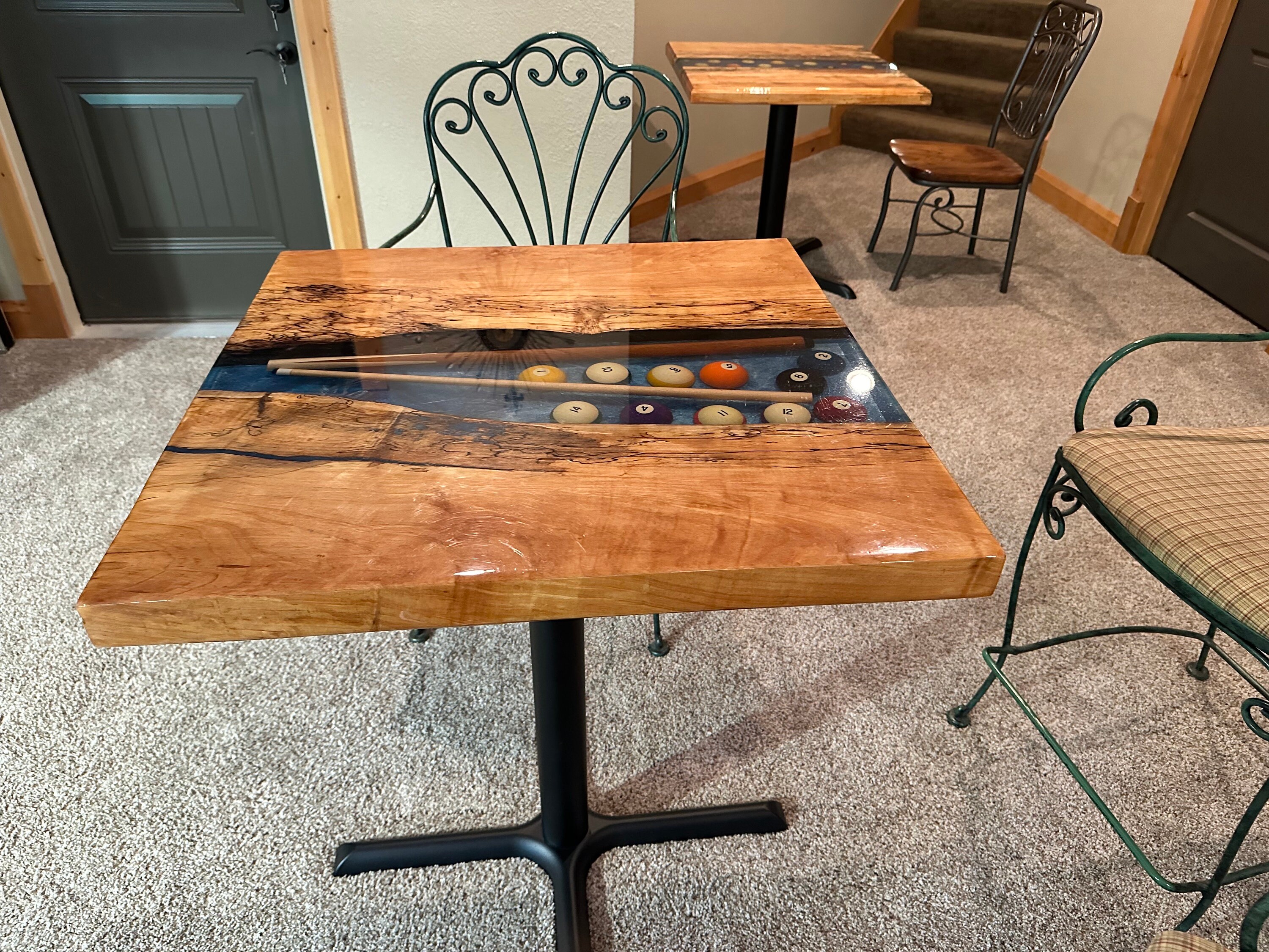 Spalted Maple Epoxy River Table - Etsy
