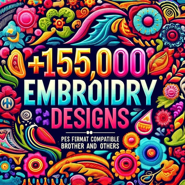 Pes Machine Embroidery Designs - Etsy