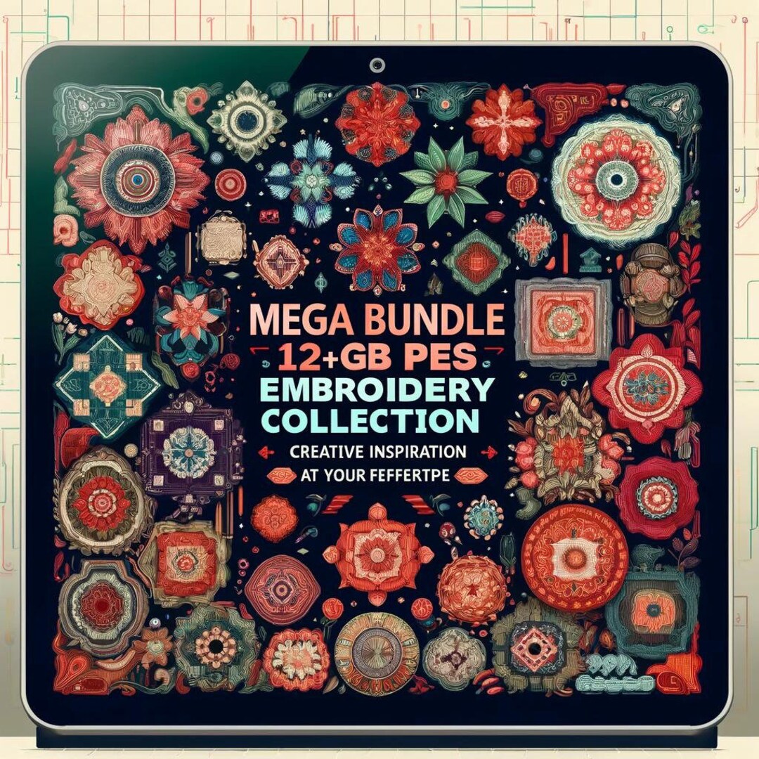 70000 Brother PES Embroidery Designs and Editing Software Creative ...