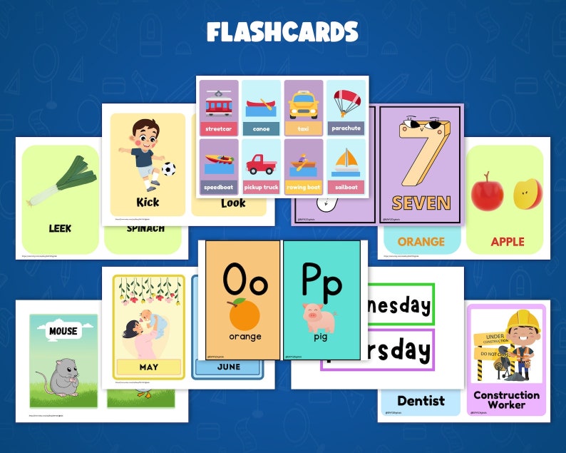 Preschool Learning Bundle: 2800+ Activity Worksheets (digital Download ...