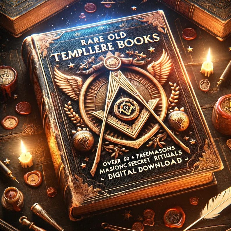 Rare Old Templier Books: Over 600+ Freemasons Masonic Secret Rituals ...