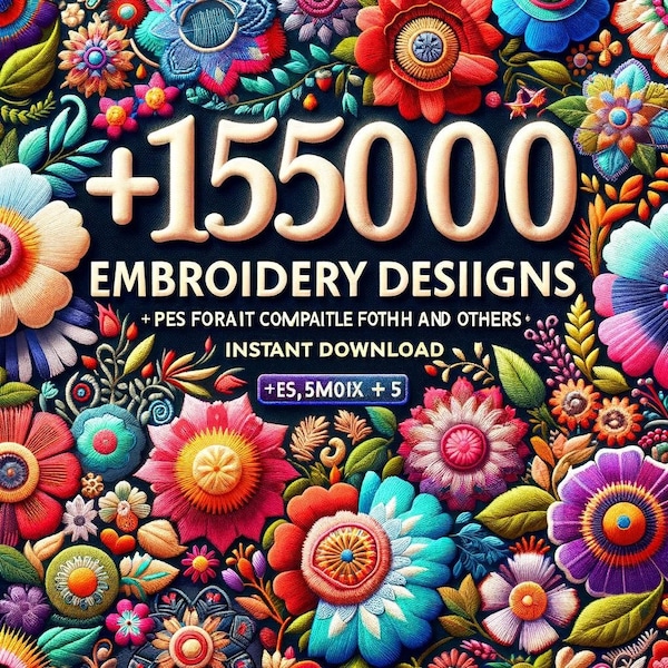 Pes Embroidery Designs - Etsy