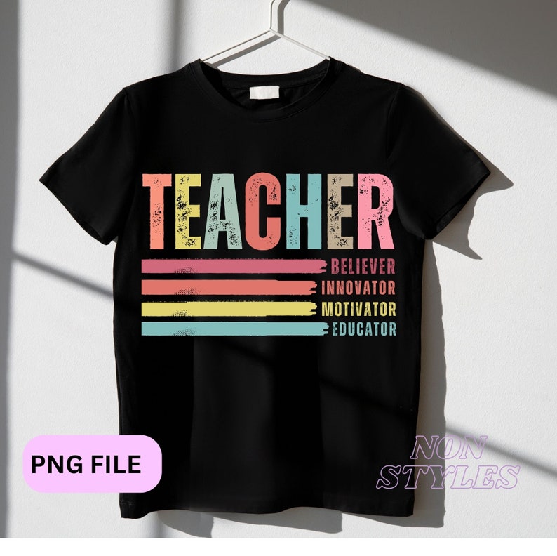 Retro Teacher Png Design, Teacher Png , Teacher Life Png , Teacher ...