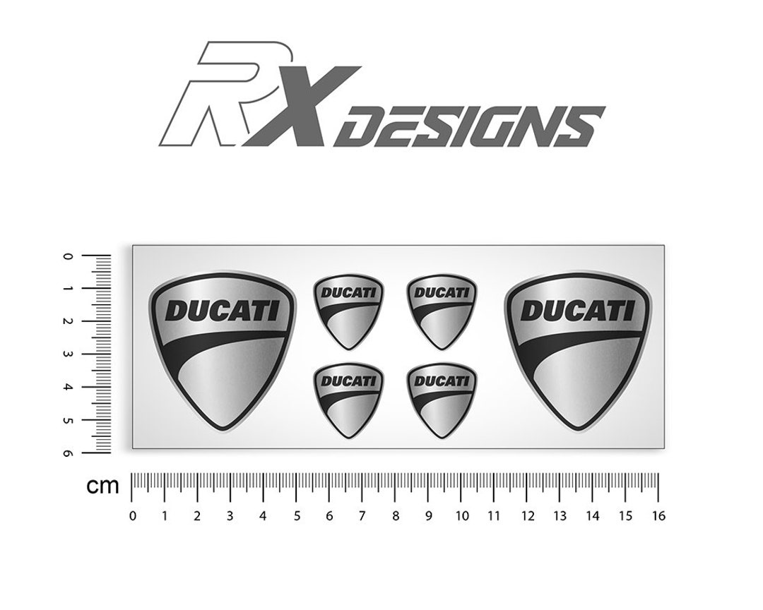 Ducati Stickers Set Ducati Decals, Stickers Graphics Decals Laminated ...