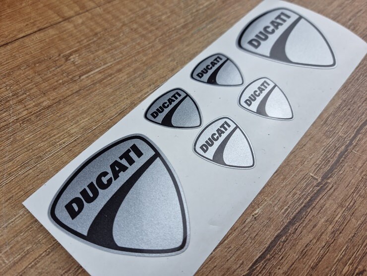 Ducati Stickers Set Ducati Decals, Stickers Graphics Decals Laminated ...