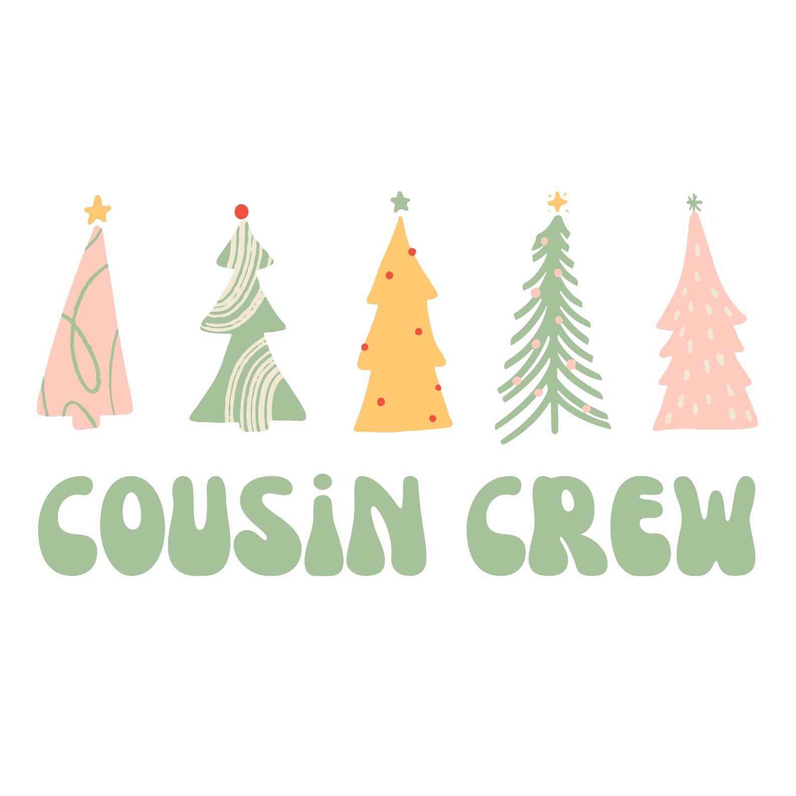 Cousin Crew PNG File, Instant Digital Download, Matching Cousin Crew ...