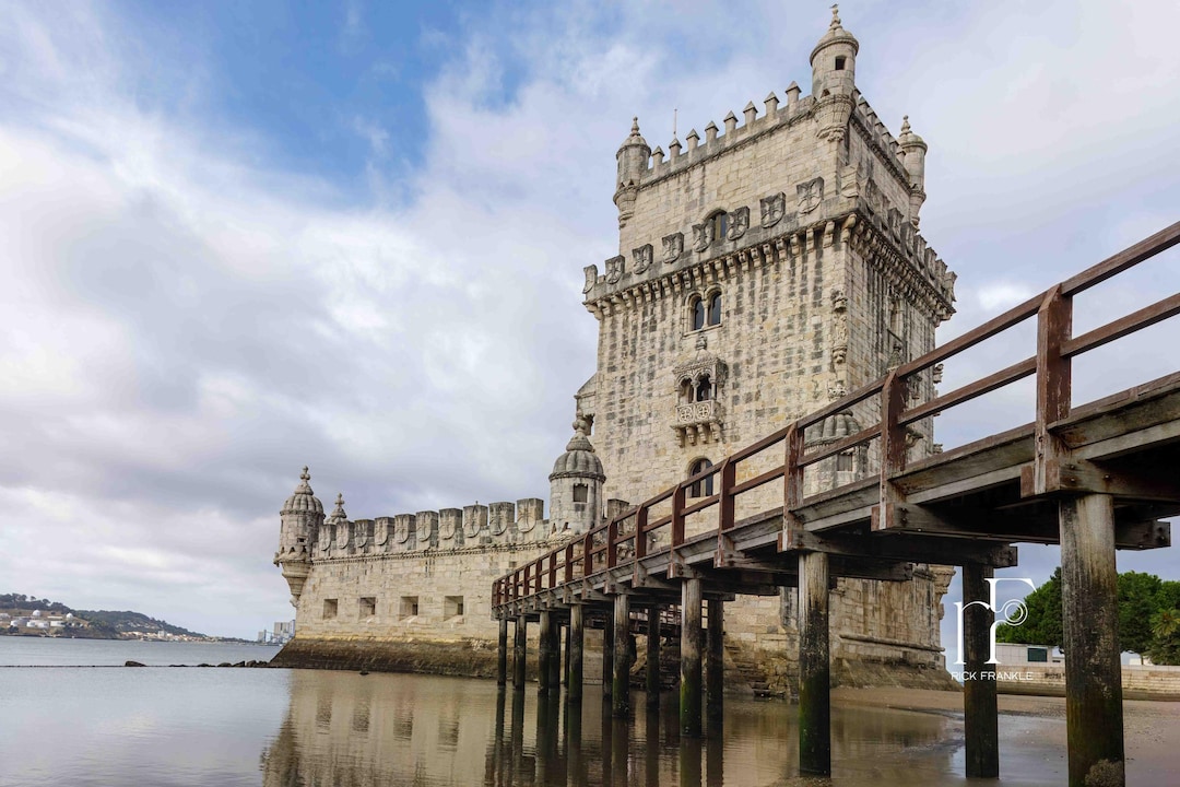 Lisbon Portugal Belem Tower Photography Travel Fine Art Print Wall Art ...