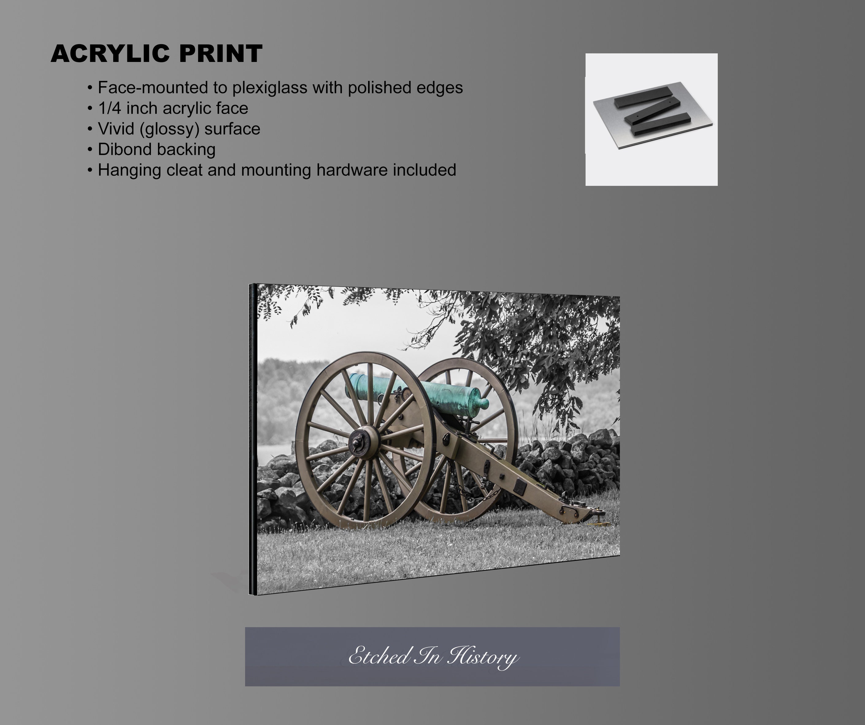 Gettysburg Battlefield Photography Travel Fine Art Print Wall Art ...