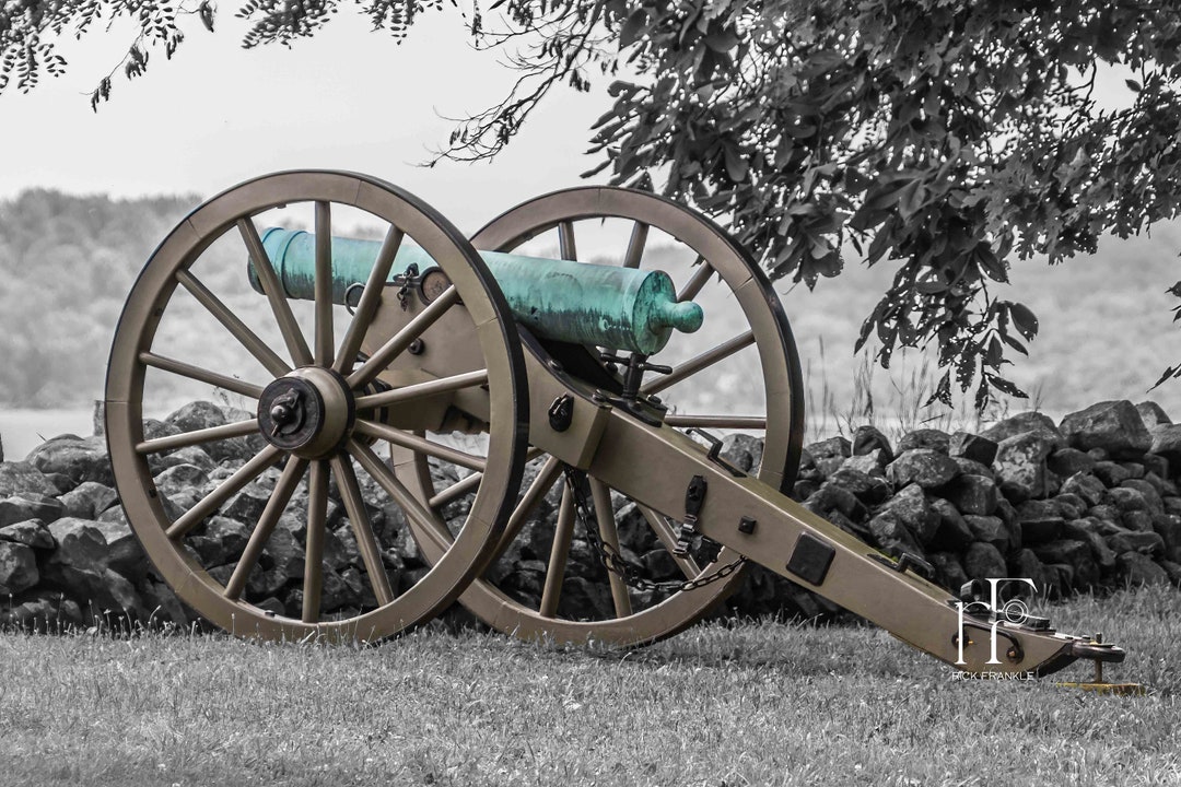 Gettysburg Battlefield Cannon Photography Print, Fine Art Wall Decor - Etsy