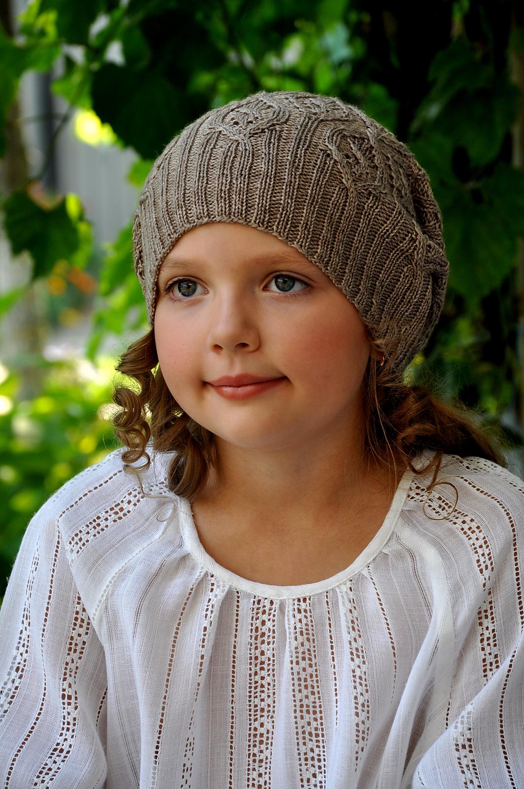 Fanciful Flower Hat Knitting Pattern - Etsy