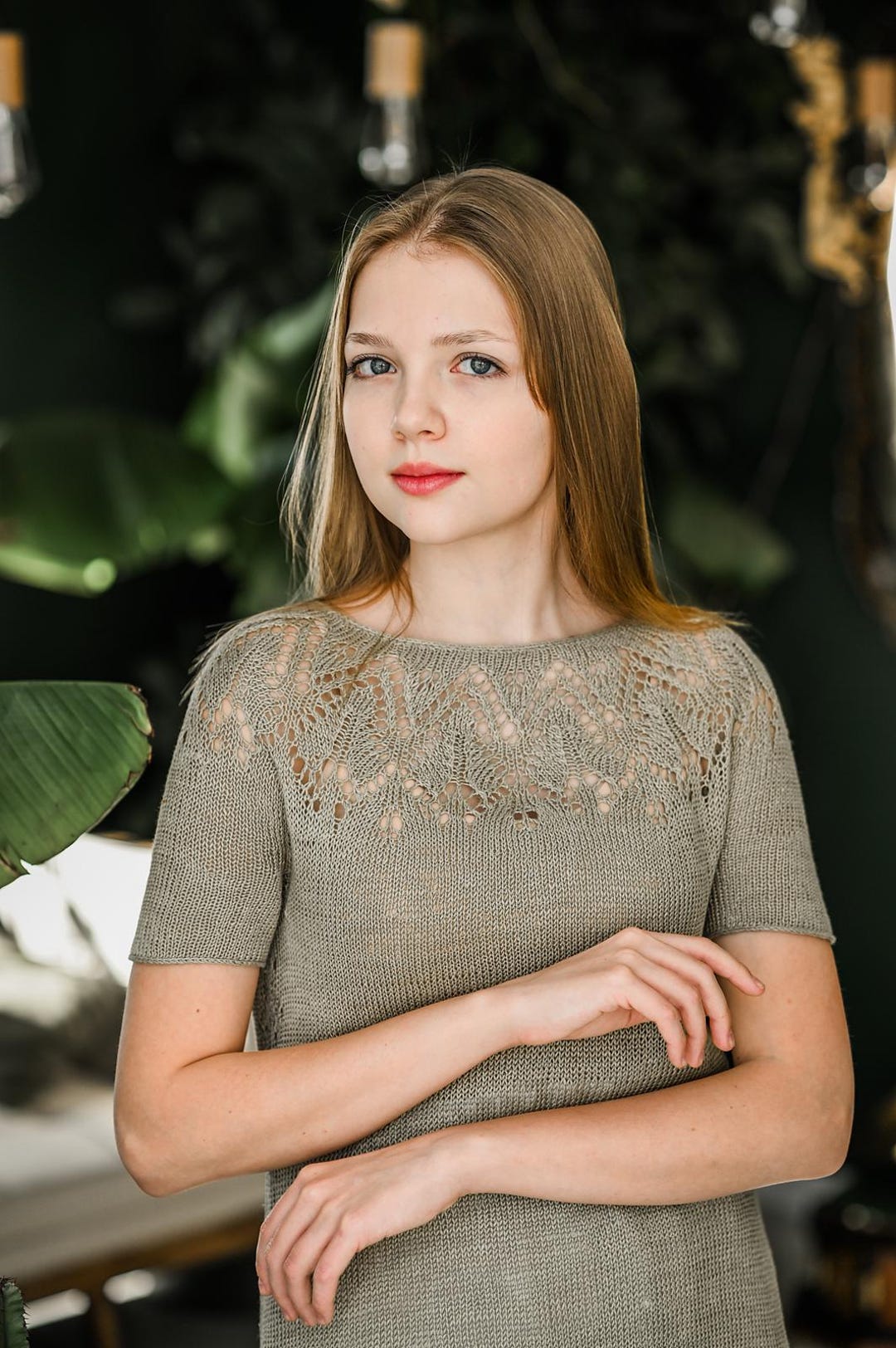 Etera Top Knitting Pattern - Etsy