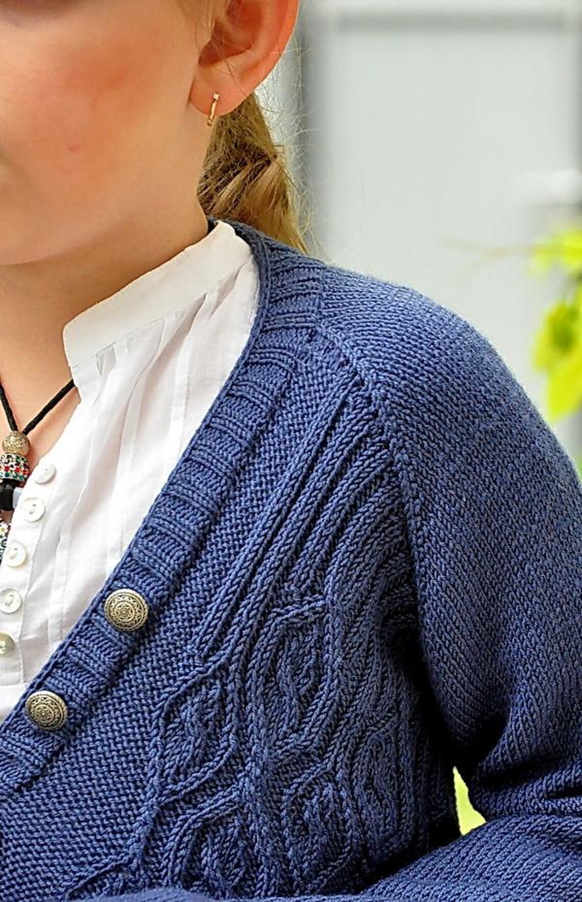 Marine Cardigan Knitting Pattern - Etsy