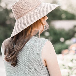 Wallflower in Bloom Linen Dress Knitting Pattern - Etsy