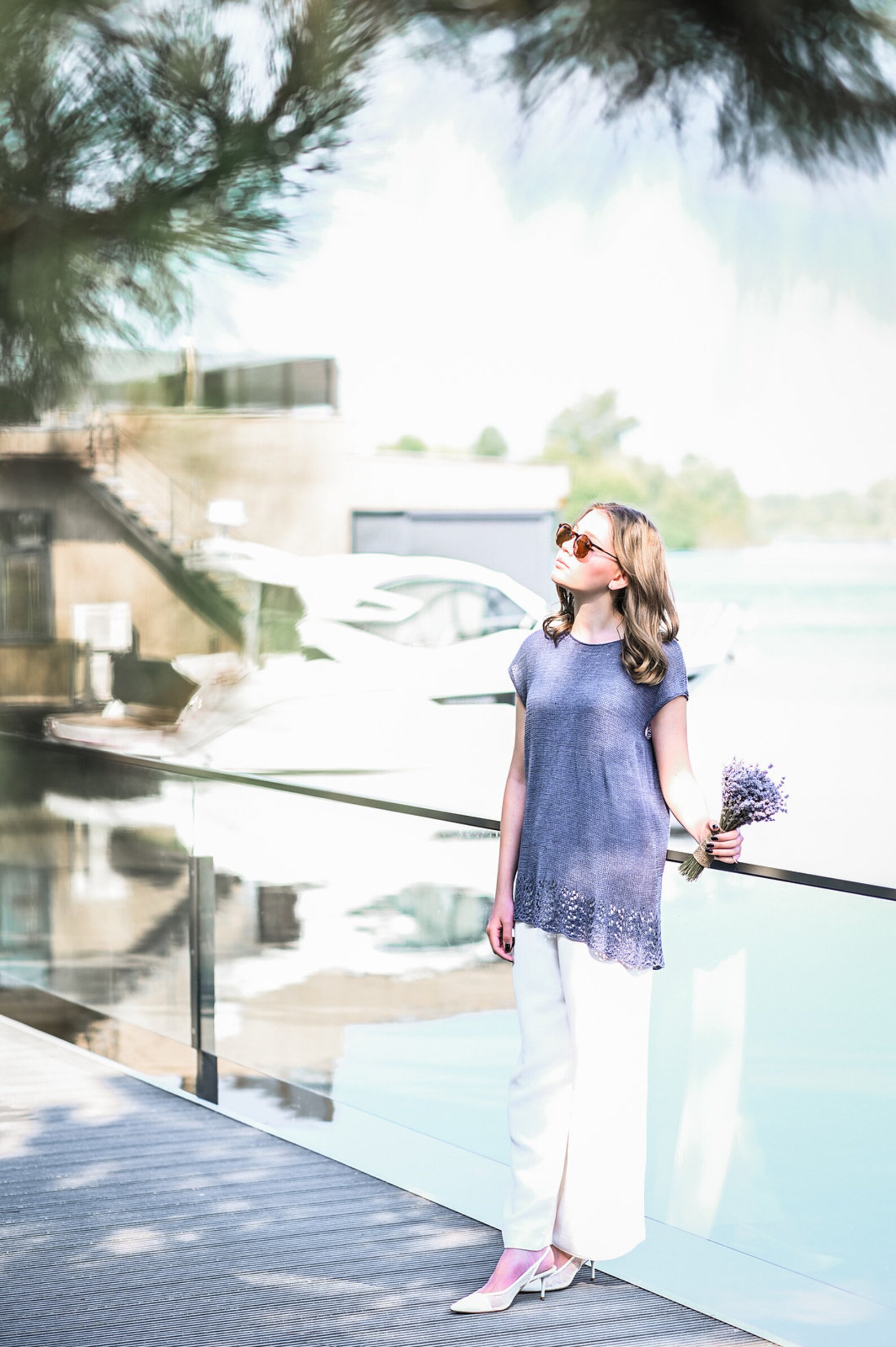 Pava Linen Top Knitting Pattern - Etsy