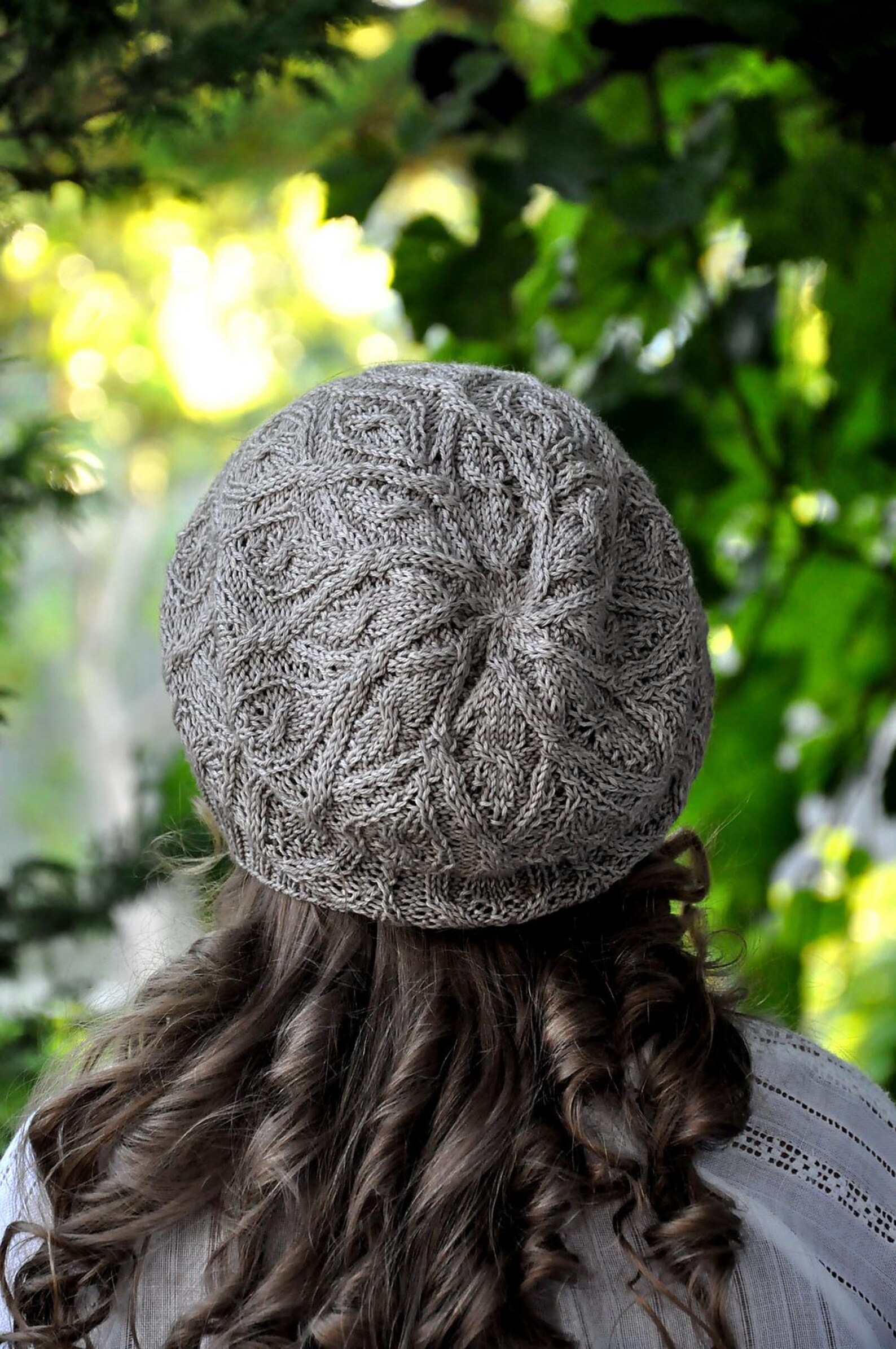 Fanciful Flower Hat Knitting Pattern - Etsy