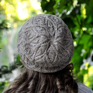 Fanciful Flower Hat Knitting Pattern - Etsy