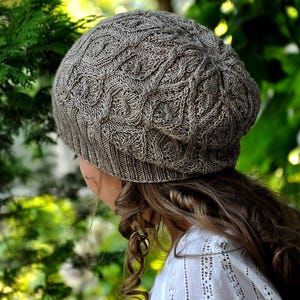 Fanciful Flower Hat Knitting Pattern - Etsy