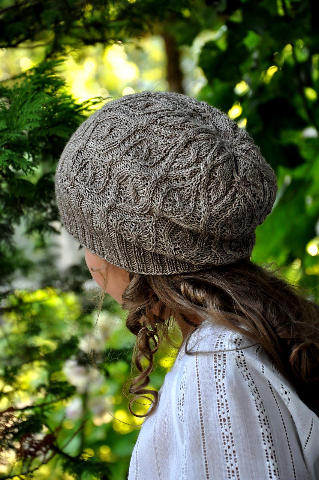 Fanciful Flower Hat Knitting Pattern - Etsy