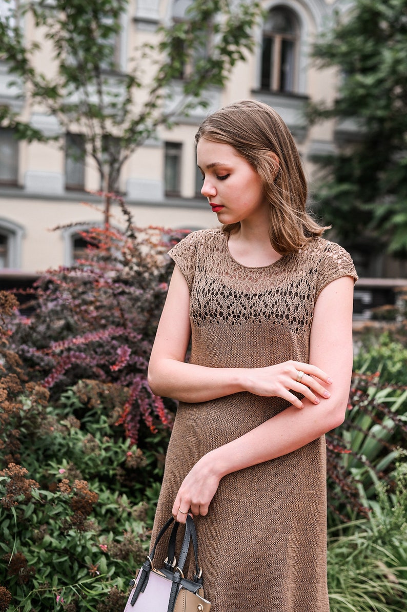 Vinna Kleid Strickanleitung - Etsy Schweiz