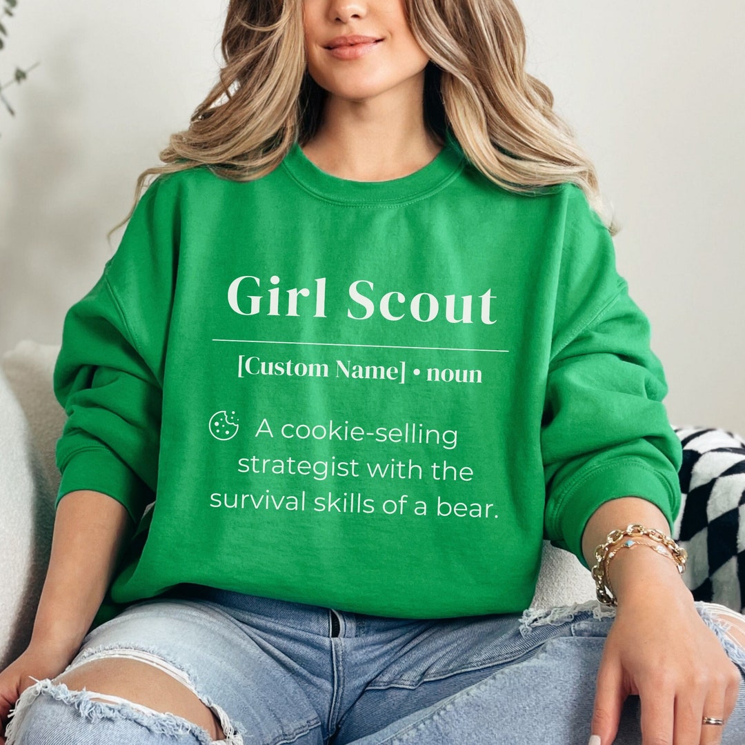 Personalized Girl Scout Definition Shirt, Custom Name Shirt for Girl ...