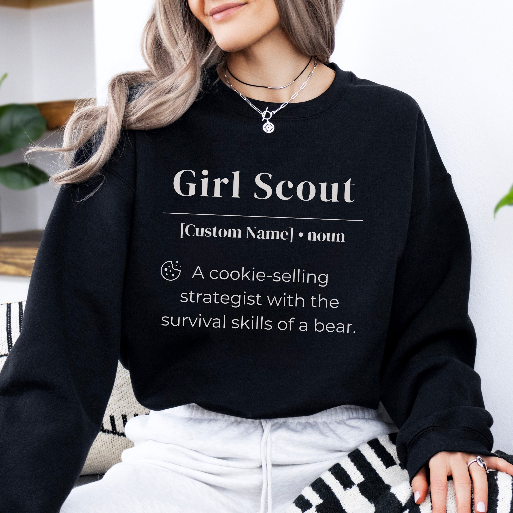 Personalized Girl Scout Definition Shirt, Custom Name Shirt for Girl ...