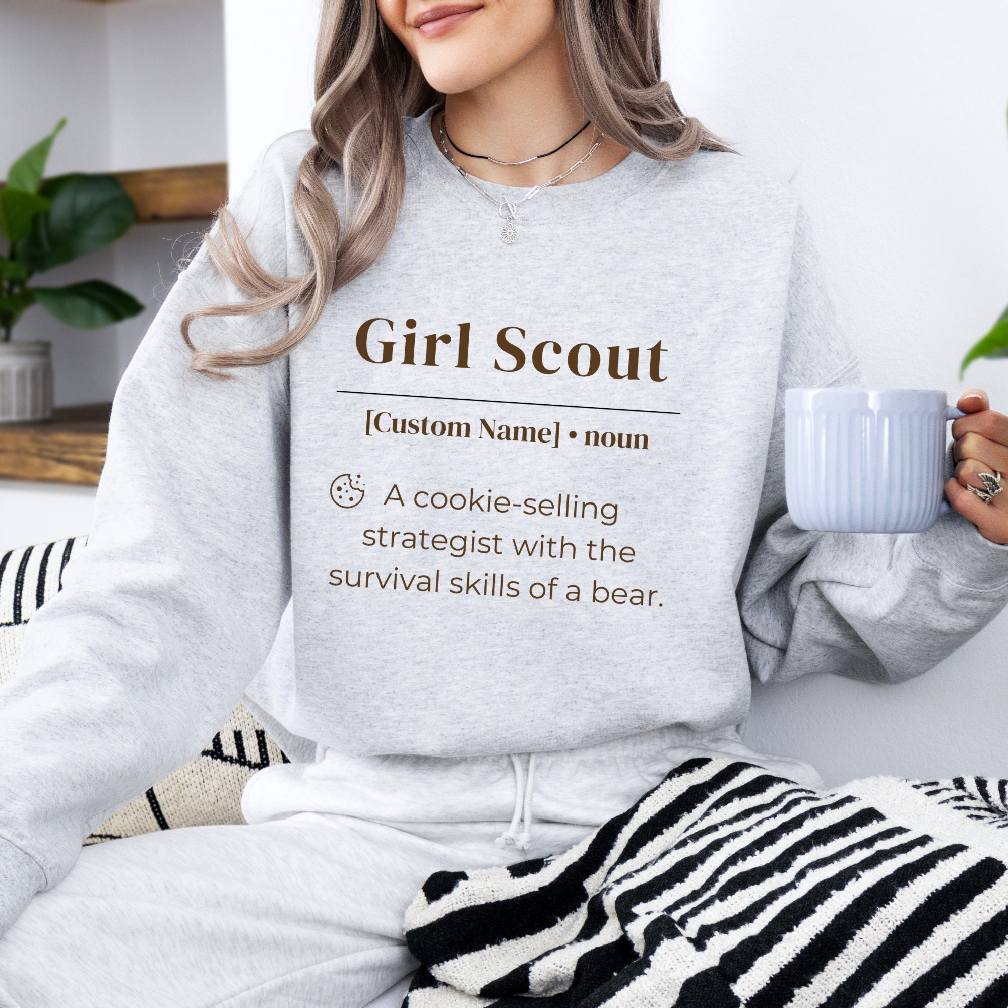 Personalized Girl Scout Definition Shirt, Custom Name Shirt for Girl ...