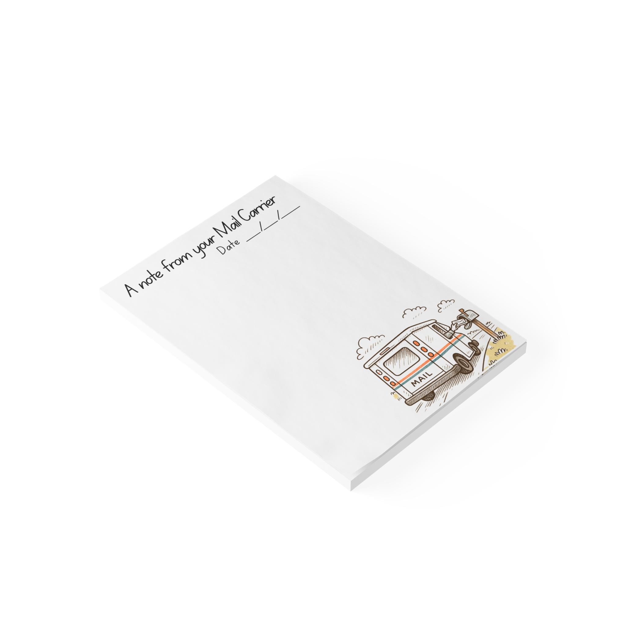 Sticky Notes, Mail Carrier Post-it® Note Pads for Quick Notes on the ...