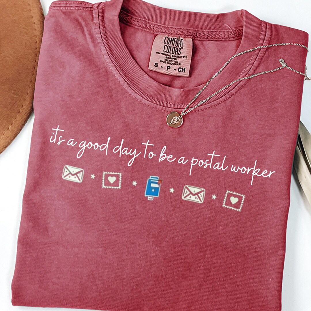 Postal Worker Shirt USPS Mail Carrier Tee | Comfort Colors - Etsy