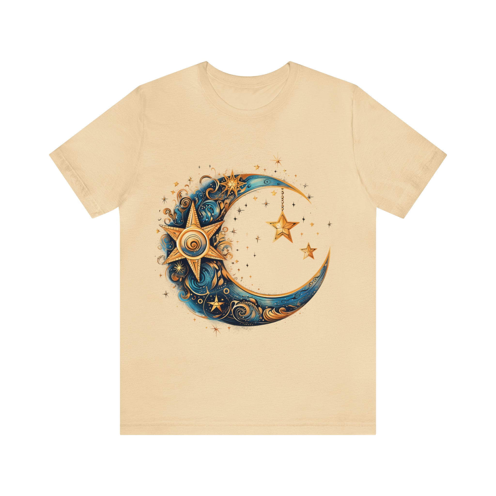 Celestial T Shirt, Moon and Stars Shirt, Mystical Shirt, Cute Shirt ...