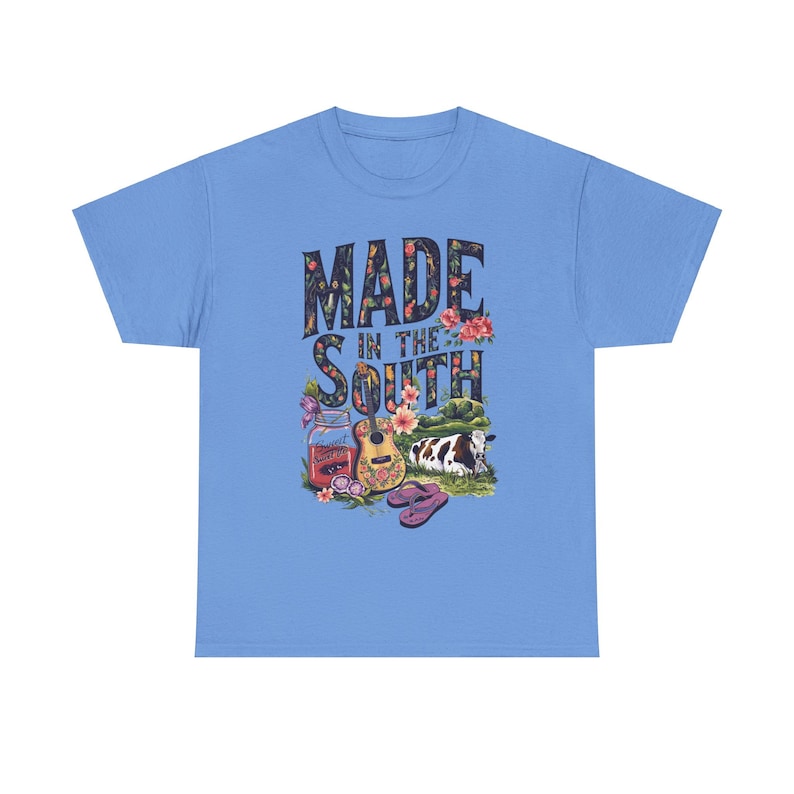 Southern Charm Women's T-shirt: 'made in the South' Graphic Tee - Etsy