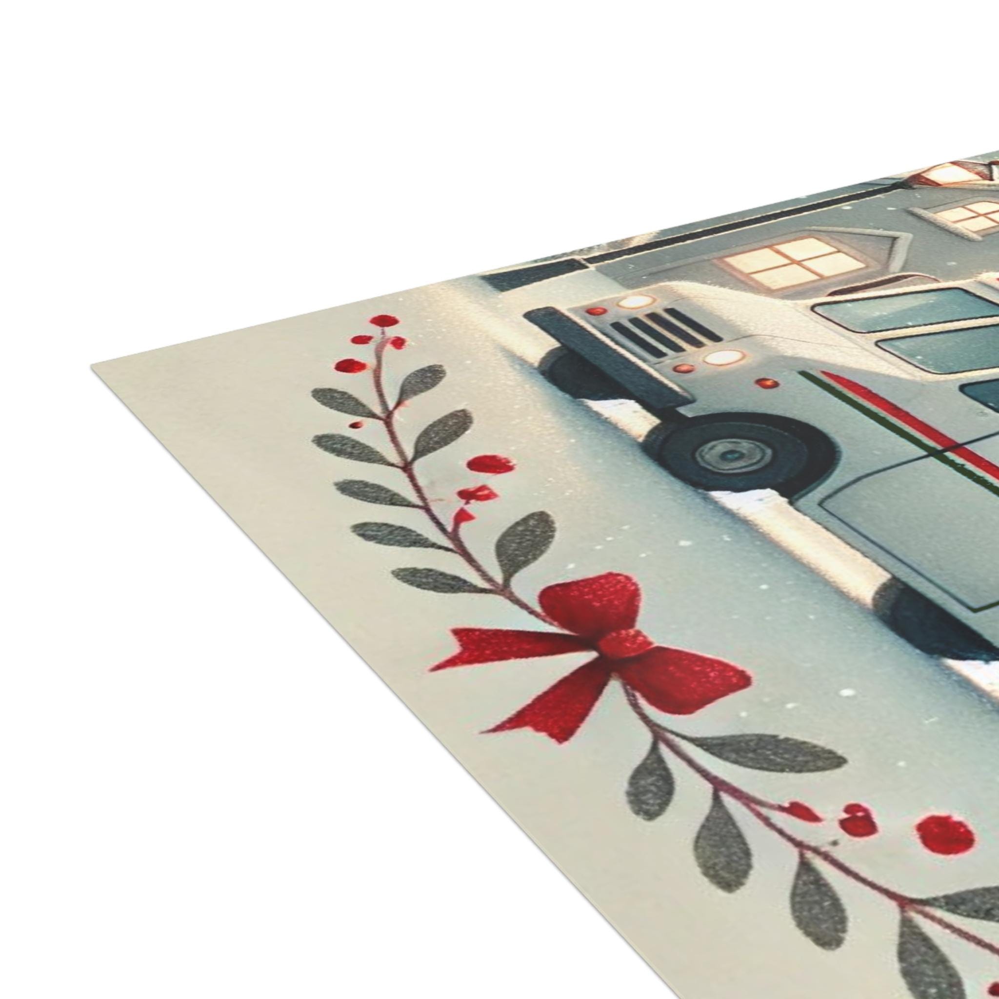 Personalized Mail Carrier Holiday Thank You Cards for Mail Carriers to ...