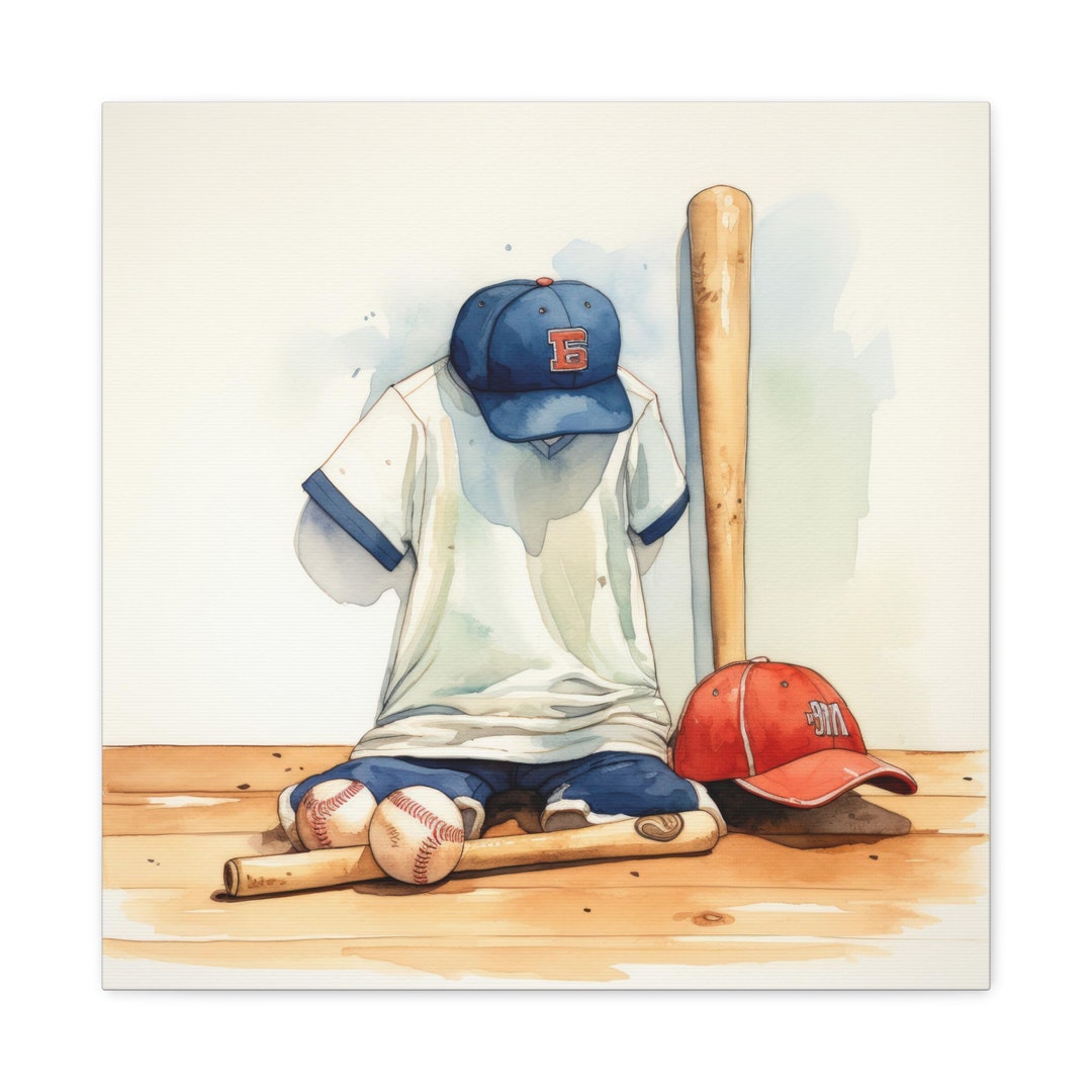 Baseball Nursery Prints Kids Room Wall Art Sports Decor Baseball Prints ...