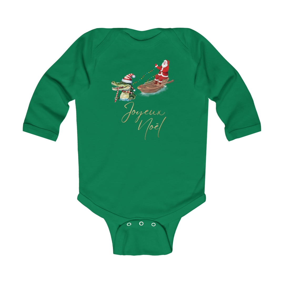 Joyeux Noel Cajun Christmas Infant Long Sleeve Bodysuit Papa - Etsy