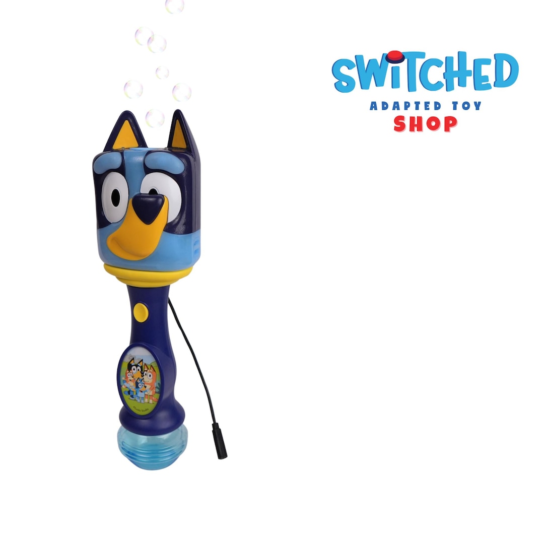Switch Adapted Bluey Light and Sound Bubble Wand - Etsy